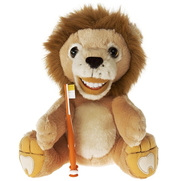 starsmilez | Toys | Starsmilez Kids Tooth Brushing Buddy Lil Plush Lion ...
